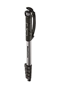 【中古品】Manfrotto 一脚 COMPACT Advanced アルミ 5段 ブラック MMCOMPACTADV-BK(中古品)