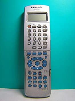 【中古品】パナソニック ビデオ・DVDリモコン EUR7901KP0(中古品)