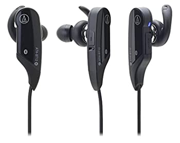 【中古品】audio-technica SoundPhone カナル型イヤホン ワイヤレス ブラック ATH-BT1(中古品)