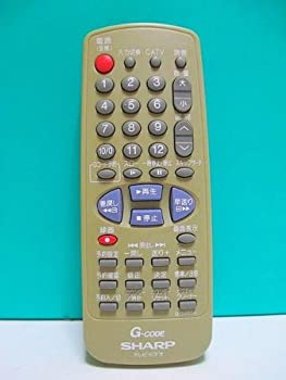 【未使用 中古品】シャープ ビデオリモコン G1548SA(中古品)