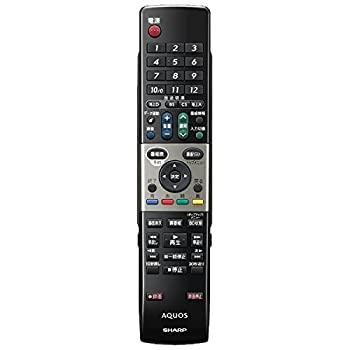 シャープ 液晶テレビ用リモコン RRMCGA738WJSA(0126380038)(中古品)