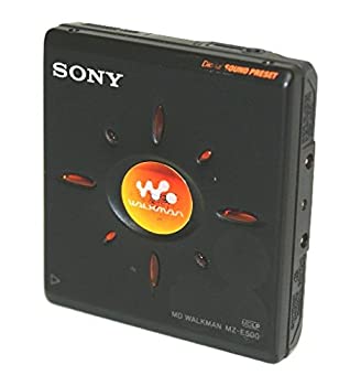 【中古品】SONY　ソニー　MZ-E500-B　ブラック　ポータブルMDプレーヤー　MDLP対応　 (中古品)
