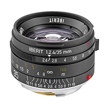 【未使用 中古品】KIPON 単焦点レンズ IBERIT (イベリット)?35mm f / 2.4レンズfor LEICA ラ(中古品)