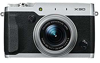【中古品】FUJIFILM デジタルカメラ X30 シルバー FX-X30 S(中古品)
