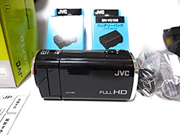 【中古品】JVC Everio 8GB内蔵メモリー フルハイビジョンビデオカメラ GZ-E170-B(中古品)
