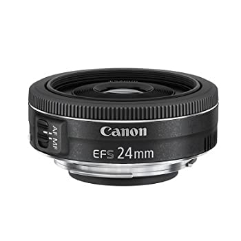 【中古品】Canon 単焦点広角レンズ EF-S24mm F2.8 STM APS-C対応 EF-S2428STM(中古品)