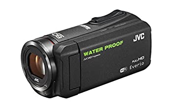 【中古品】JVC KENWOOD JVC ビデオカメラ EVERIO 防水 防塵 内蔵メモリー64GB ブラッ (中古品)