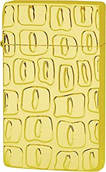 【未使用 中古品】SAROME(サロメ) ターボライター SRM EXCEL Crocodile ゴールド 791159(中古品)