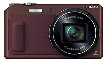【未使用 中古品】パナソニック デジタルカメラ ルミックス TZ57 光学20倍 ブラウン DMC-TZ57(中古品)