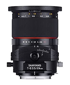 【未使用 中古品】SAMYANG 単焦点ティルトシフトレンズ T-S 24mm F3.5 マイクロフォーサーズ (中古品)