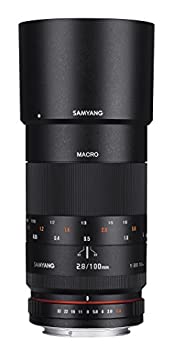 【未使用 中古品】SAMYANG 単焦点マクロレンズ 100mm F2.8 MACRO ソニー αA用 フルサイズ対 (中古品)