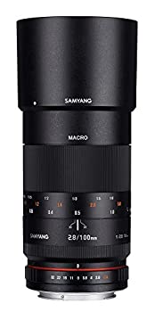 【未使用 中古品】SAMYANG 単焦点マクロレンズ 100mm F2.8 MACRO キヤノン EOS用 フルサイズ (中古品)