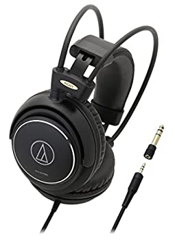 【中古品】audio-technica ダイナミックヘッドホン ATH-AVC500 ブラック(中古品)