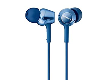 【中古品】ソニー イヤホン MDR-EX250 : カナル型 ブルー MDR-EX250 LI(中古品)