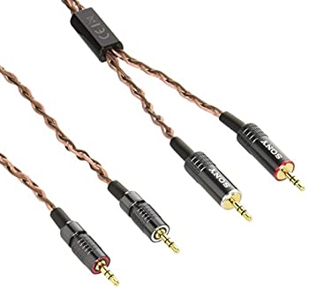 【中古品】ソニー ヘッドホンケーブル 1.2m 3極ミニプラグ バランス接続対応 MUC-B12B(中古品)