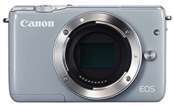 【中古品】Canon ミラーレス一眼カメラ EOS M10 ボディ(グレー) EOSM10GY-BODY(中古品)