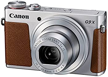 【中古品】Canon デジタルカメラ PowerShot G9 X(シルバー) 光学3.0倍ズーム 1.0型セ (中古品)