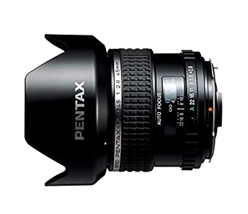 【未使用 中古品】PENTAX 広角~標準単焦点レンズ FA645 45mmF2.8 645マウント 645サイズ・645(中古品)