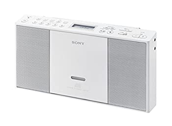 【未使用 中古品】ソニー CDラジオ ZS-E30 : FM/AM/ワイドFM対応 ホワイト ZS-E30 W(中古品)