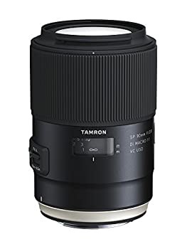 【中古品】TAMRON 単焦点マクロレンズ SP90mm F2.8 Di MACRO 1:1 VC USD キヤノン用  (中古品)