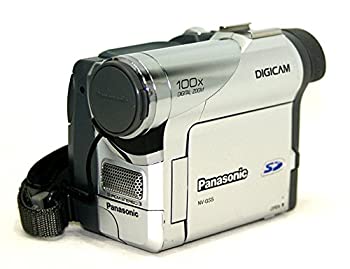 【中古品】Panasonic パナソニック NV-GS5K シルバー デジタルビデオカメラ ミニDV カ(中古品)