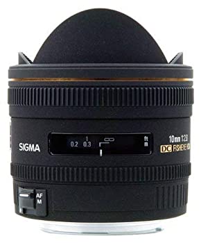 【未使用 中古品】Sigma 10mm f/2.8 EX DC HSM 魚眼レンズ キヤノン デジタル一眼レフカメラ (中古品)