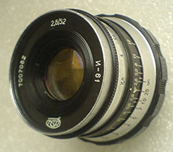 【中古品】Industar 61?2?, 8?/ 52?mm Zebra Leica USSR Soviet Unionロシアレン (中古品)