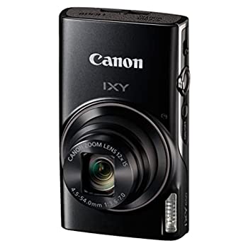 【未使用 中古品】Canon コンパクトデジタルカメラ IXY 650 ブラック 光学12倍ズーム/Wi-Fi対(中古品)