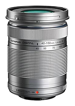 【中古品】OLYMPUS 望遠ズームレンズ M.ZUIKO DIGITAL ED 40-150mm F4.0-5.6 R (シル (中古品)