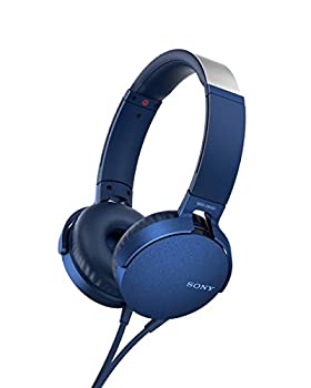 【中古品】ソニー ヘッドホン 重低音モデル MDR-XB550AP : 折りたたみ式 リモコン・マ(中古品)