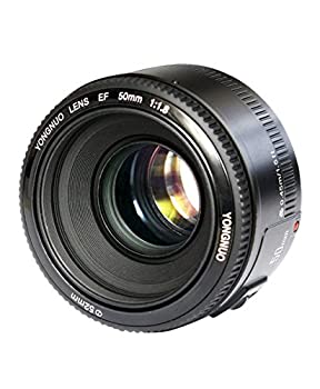 【未使用 中古品】YONGNUO Canon YN50mm F1.8 単焦点レンズ キャノン EFマウント フルサイズ (中古品)
