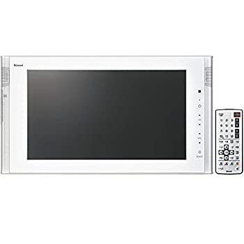 【未使用 中古品】リンナイ 16V型地上・BS/110度CSデジタルハイビジョン浴室テレビ(ホワイト)(中古品)