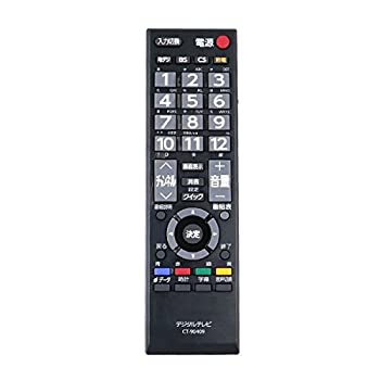 AULCMEET ブランド CT-90409 リプレスリモコン fit for TOSHIBA（東芝) 液 (中古品)