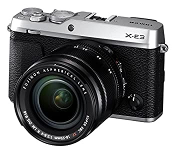 【未使用 中古品】FUJIFILM ミラーレス一眼カメラ X-E3レンズキットシルバー X-E3LK-S(中古品)