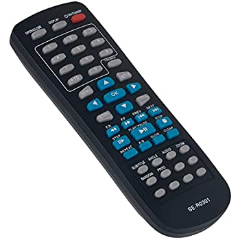 【中古品】新しいse-r0301交換ser0301リモート制御フィットfor Toshiba DVDプレーヤー(中古品)
