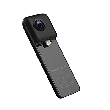 【未使用 中古品】Insta360 NanoS 360 VRカメラ, 4K解像度 20MP写真 対応機種iPhone 6/7/8/X (中古品)