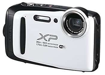 【中古品】FUJIFILM 防水カメラ XP130 ホワイト FX-XP130WH(中古品)