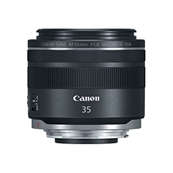 【中古品】Canon 単焦点広角レンズ RF35mm F1.8 マクロ IS STM EOSR対応 RF3518MISSTM(中古品)