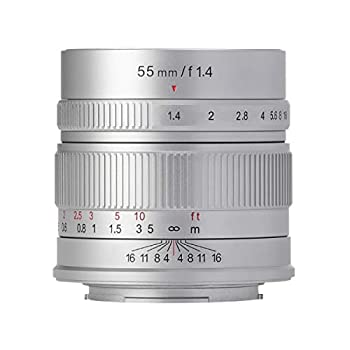 【中古品】【国内正規品】七工匠 7artisans 単焦点レンズ 55mm F1.4 (ソニーE (APS-C)(中古品)