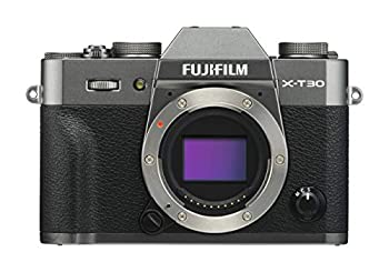 【中古品】FUJIFILM ミラーレス一眼カメラ X-T30ボディ チャコールシルバー X-T30-CS(中古品)