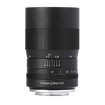 【中古品】【国内正規品】七工匠 7Artisans 単焦点レンズ 60mm F2.8 Macro (フジフイ (中古品)