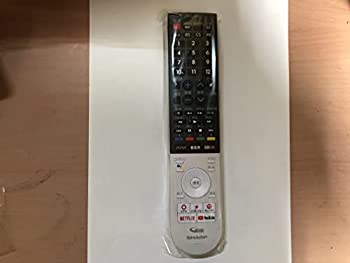 シャープ SHARP 0106380565 液晶テレビ用リモコン（GB296SA）(未使用 未開封の中古品)