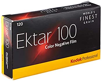 【新品】Kodak カラーネガティブフィルム プロフェッショナル用 エクター100 120 5 (新品)