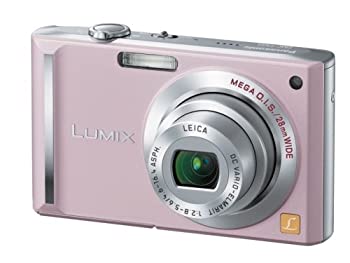 【中古】パナソニック デジタルカメラ LUMIX (ルミックス) カクテルピンク DMC-FX55-P