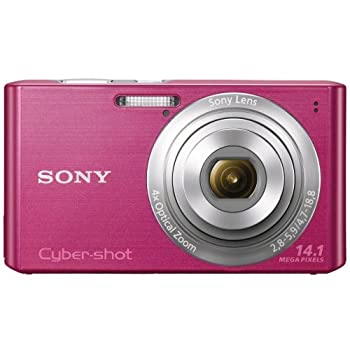 【中古】ソニー SONY Cyber-shot W610 (1410万CCD/光学x4) ピンク DSC-W610/P