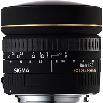 【中古】SIGMA 8mm F3.5 EX DG CIRCULAR FISHEYE ※キヤノンマウント 8/3.5EXDG-EO