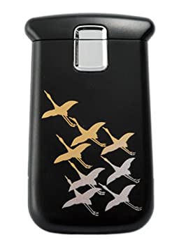 【中古】中西工芸 LEDライト付 蒔絵ポケットルーペ 千羽鶴 0002054