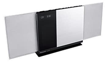 【中古】Panasonic コンパクトステレオシステム Bluetooth対応 ホワイト SC-HC38-W