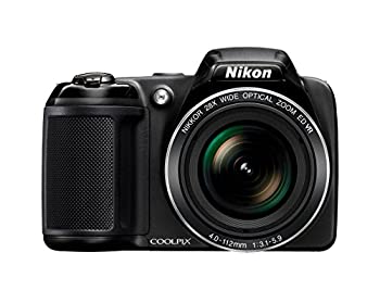 【中古】Nikon Coolpix l340?20.2?MPデジタルカメラwith 28?x光学ズーム