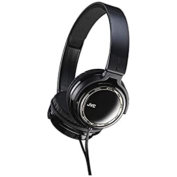 【中古】JVCケンウッド HA-SR77BKS-B(ブラック)【マイク対応】【本体200g以下】 密閉型ヘッドホン